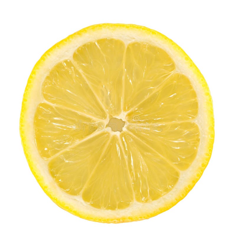 Zitrone-Scheibe stockfoto. Bild von saft, farbe, frucht - 12922056