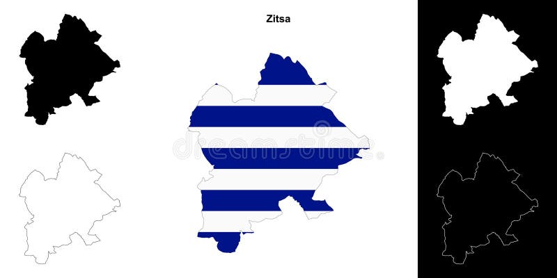 Zitsa Outline Map Stock Illustrations – 1 Zitsa Outline Map Stock ...