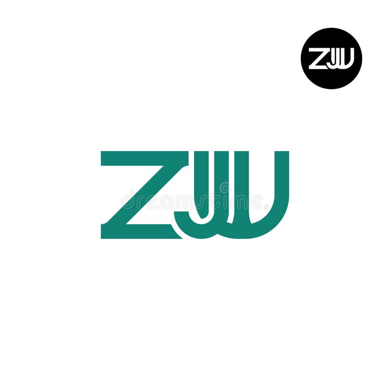 Zjw Monogram Stock Illustrations – 9 Zjw Monogram Stock Illustrations ...