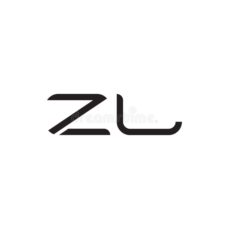 Zl Initial Letter Vector Logo Icon Stock Vector - Illustration of ...