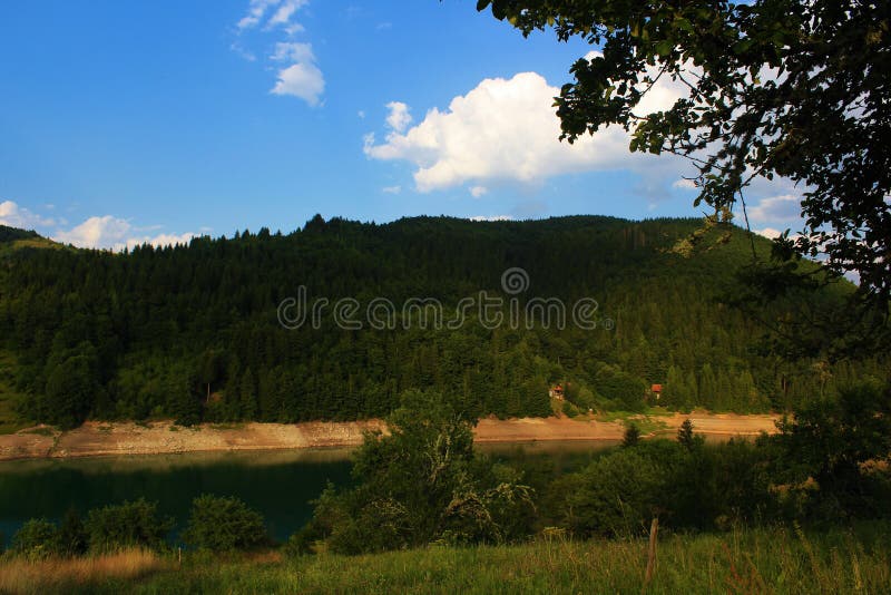 Zlatar Lake stock image. Image of natural, vacation, trees - 97595441