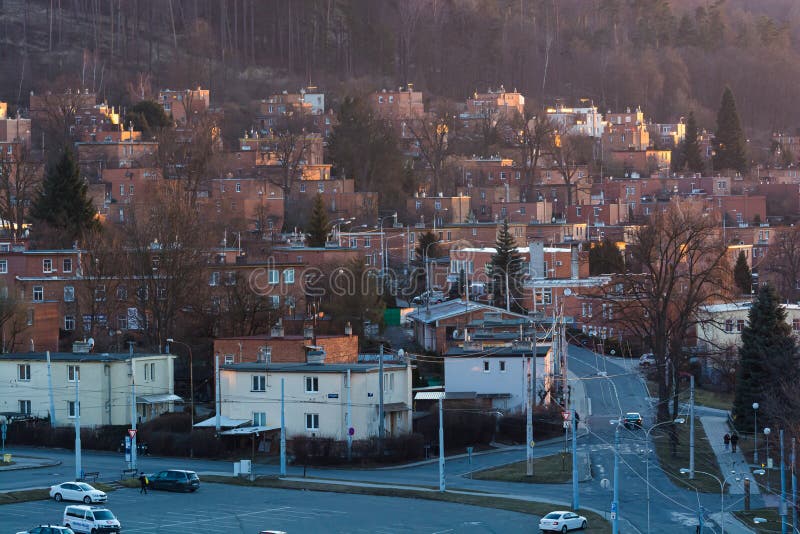 Zlin, Czech Republic - March 12, 2022. Unique Architecture of Bata ...