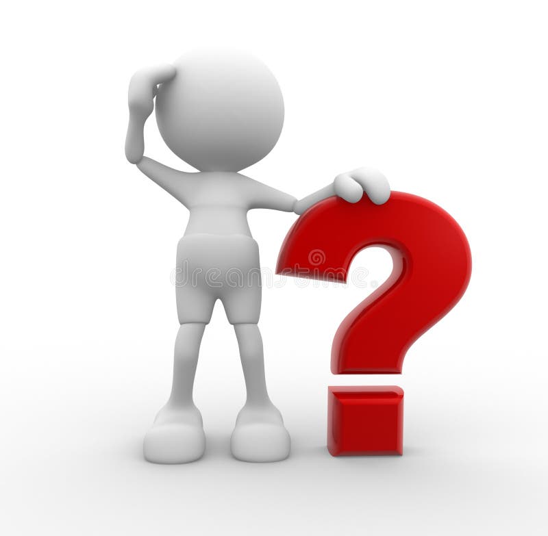 Znak zapytania ilustracji. Ilustracja złożonej z grafika - 26343964
