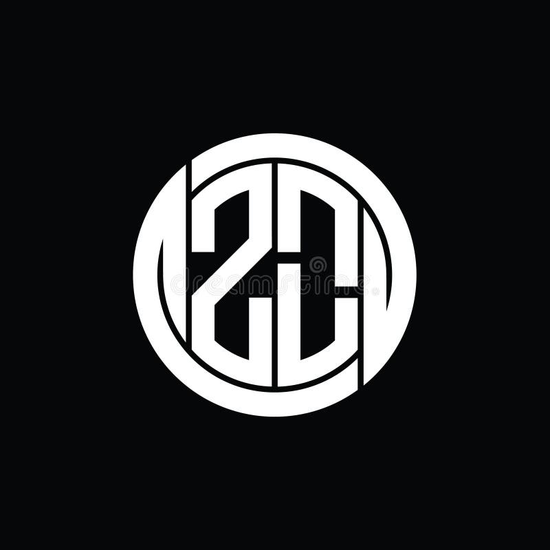 ZO Logo Monogram Shield Inside Circle Shape Vector Images Design ...