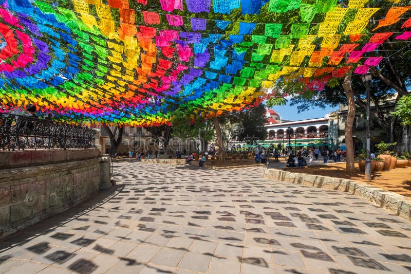 The Zocalo of the City of Oaxaca in Mexico Editorial Image - Image of ...