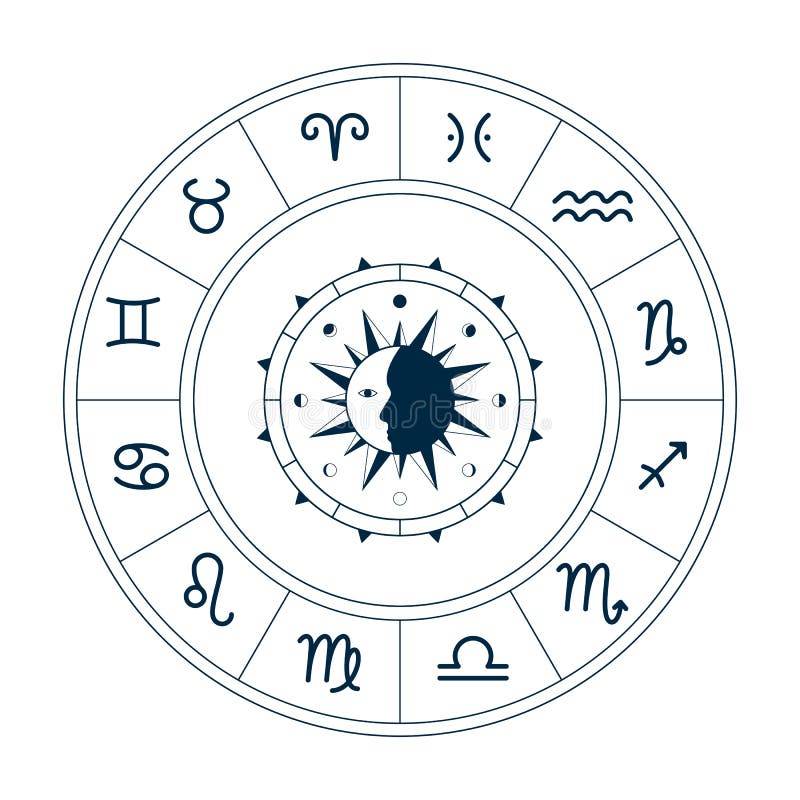Zodiac Compass Taurus Stock Illustrations – 113 Zodiac Compass Taurus ...