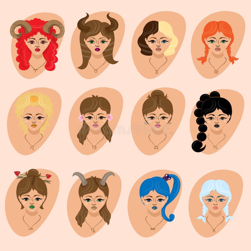 Faces of zodiac signs 60 photos - Youhoroscope.com