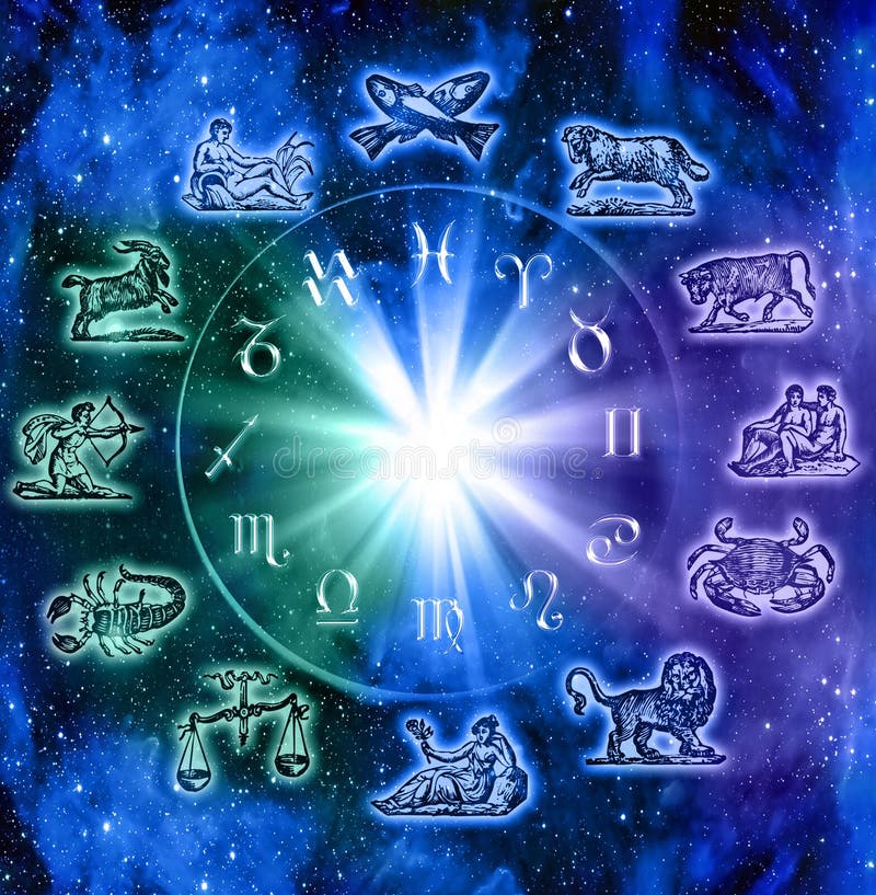 Zodiac signs stock illustration. Illustration of stars - 15016237
