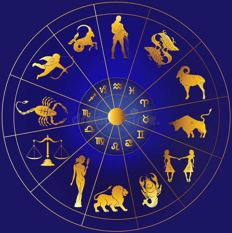 Zodiac signs stock vector. Illustration of shape, astrology - 32827216