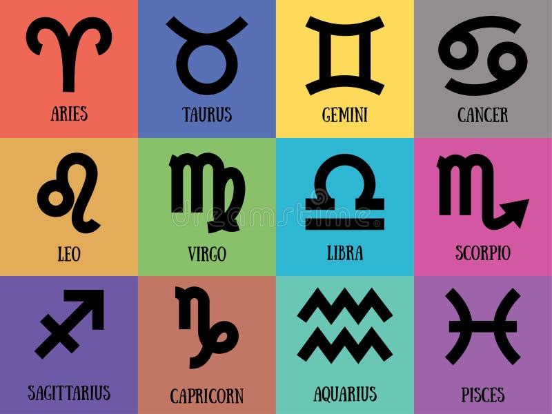 Cancer Zodiac Sign Astrological Calendar Zodiacal Black And White