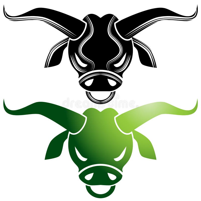 Zodiac Taurus stock vector. Illustration of design, head - 29050526