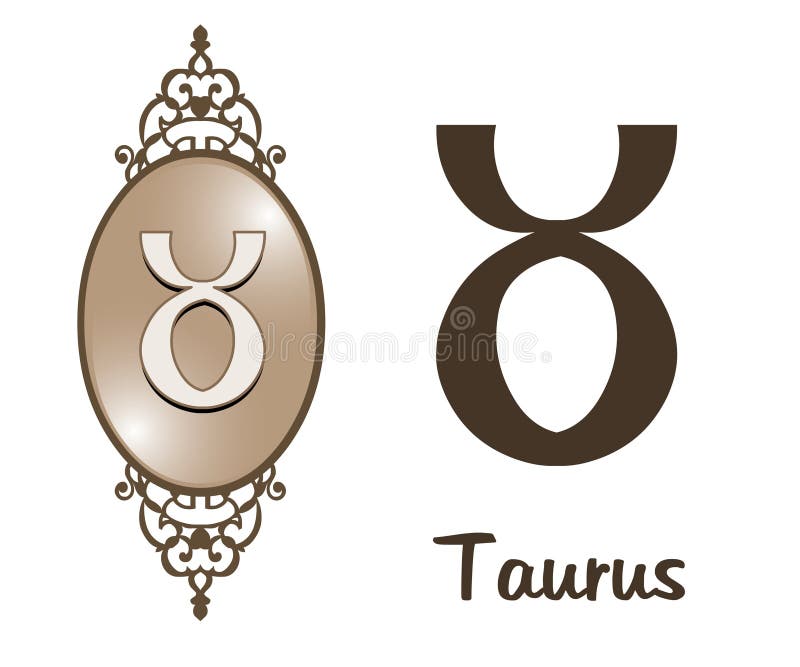 Zodiac - Taurus stock illustration. Illustration of month - 427326