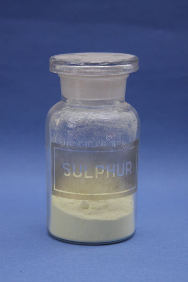 Zolfo immagine stock. Immagine di cristalli, chimica, analisi - 5688609
