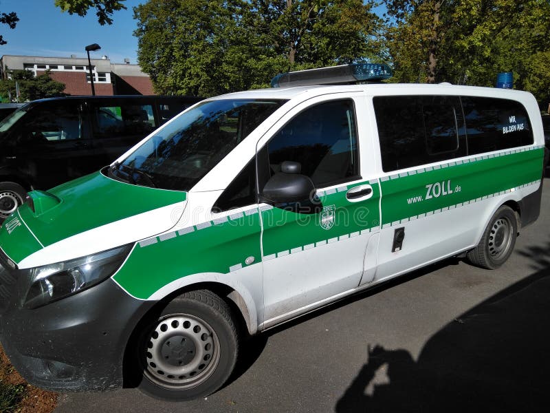 Zoll, Van, Customs, Germany, Enforcement Car, Truck Editorial ...