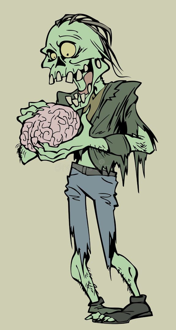 Zombie Brain Stock Illustrations – 2,018 Zombie Brain Stock ...