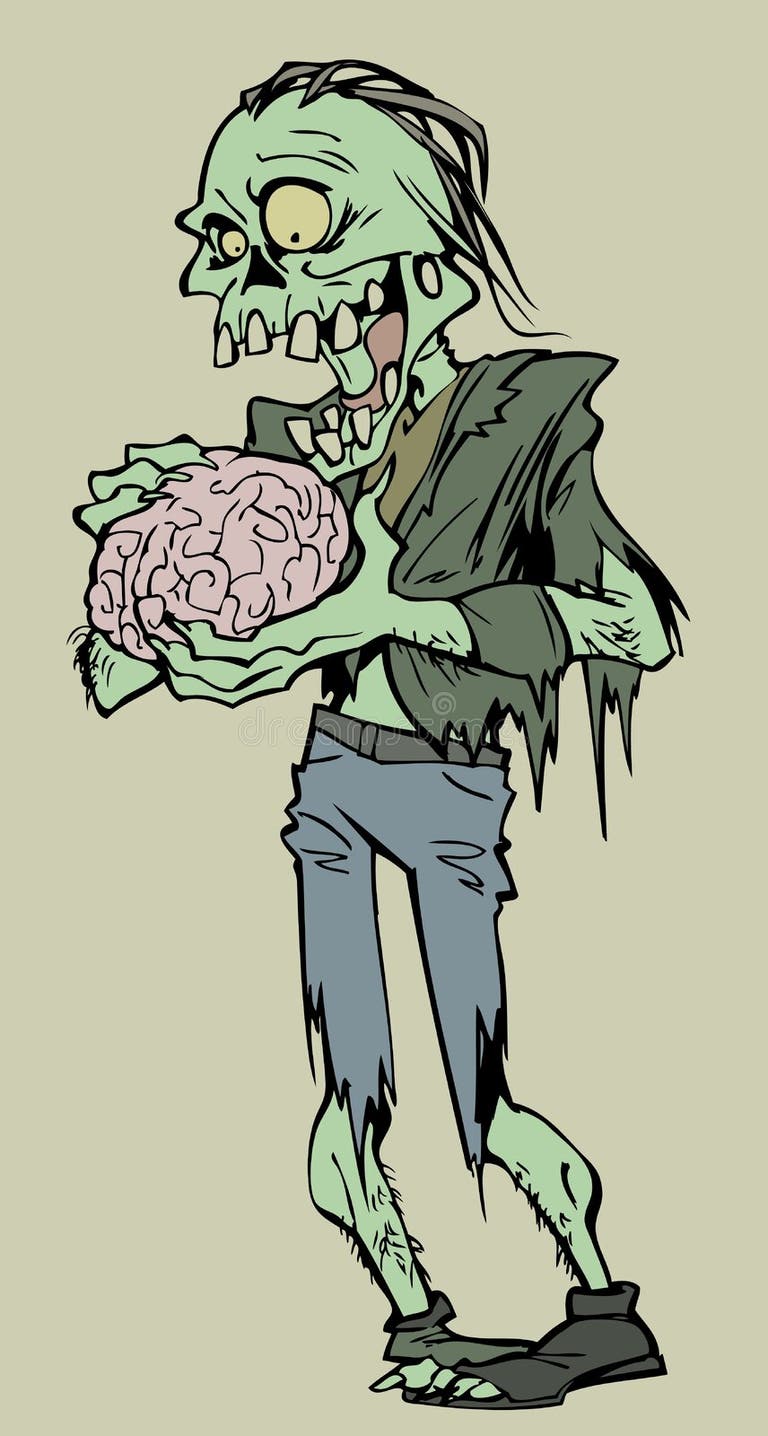 Zombie Brain Stock Illustrations – 2,018 Zombie Brain Stock ...