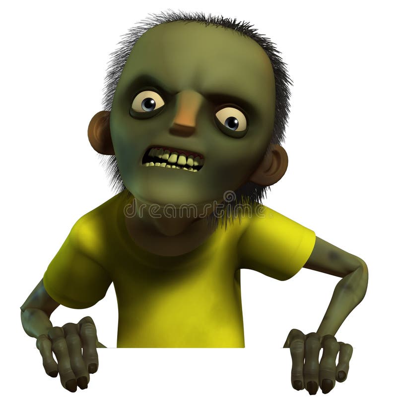 One-eyed monster stock illustration. Illustration of teeth - 27721318