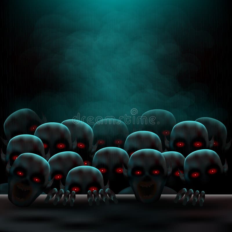 Zombie apocalypse 4 stock vector. Illustration of death - 67706226