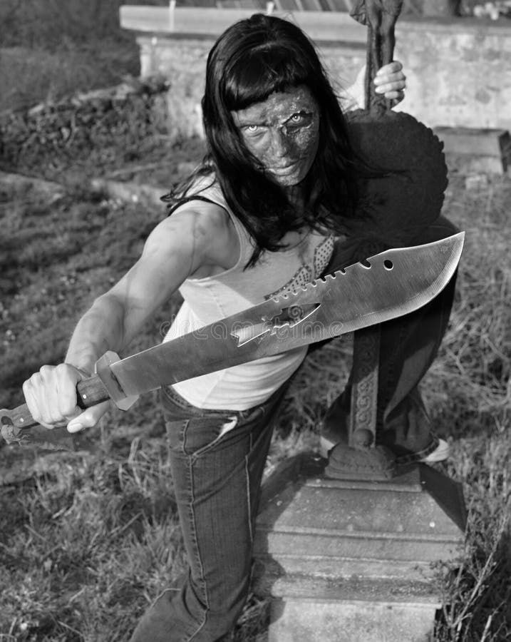 Zombie attack stock image. Image of dark, evil, demonic - 52703847