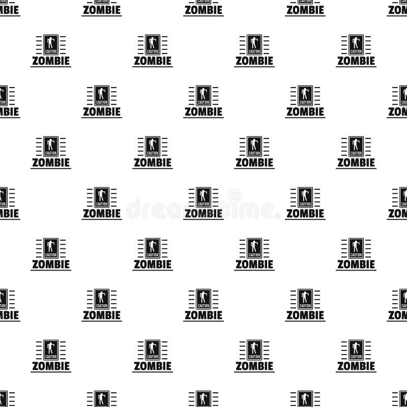 Danger Zombie Head with a Torn Face. Vector Illustration Stock Vector ...