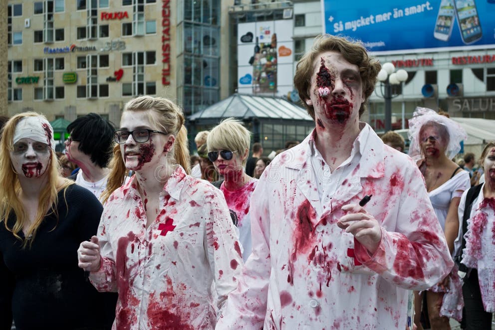 Zombie doctors editorial stock image. Image of nurse - 26319764