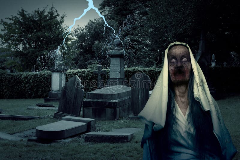 Zombie Ghost Isolated stock image. Image of halloween - 93077211