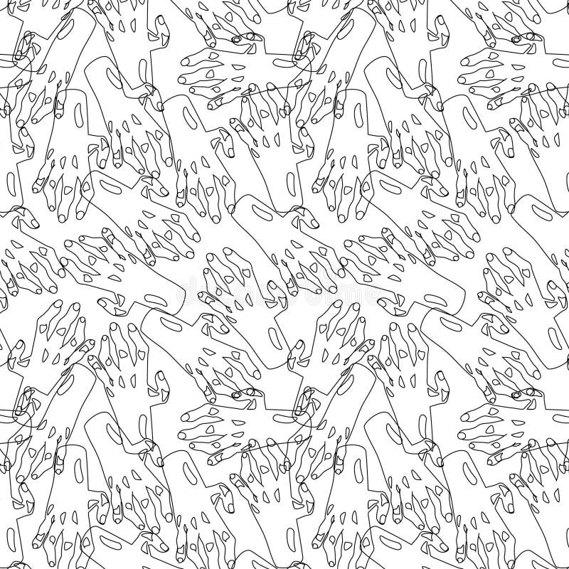 Zombie Hands Pattern Stock Illustrations – 90 Zombie Hands Pattern ...