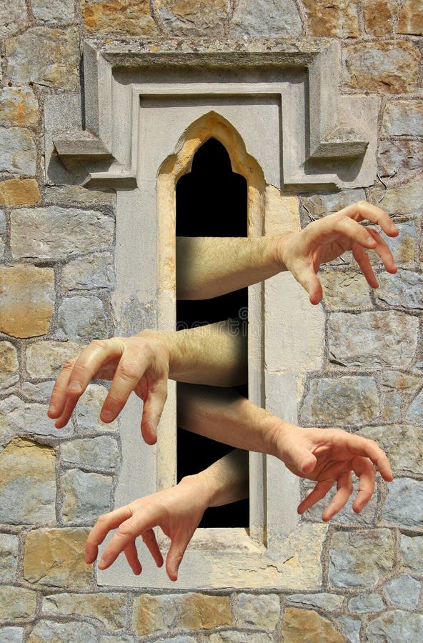 Zombie Hands Window Stock Photos - Free & Royalty-Free Stock Photos ...
