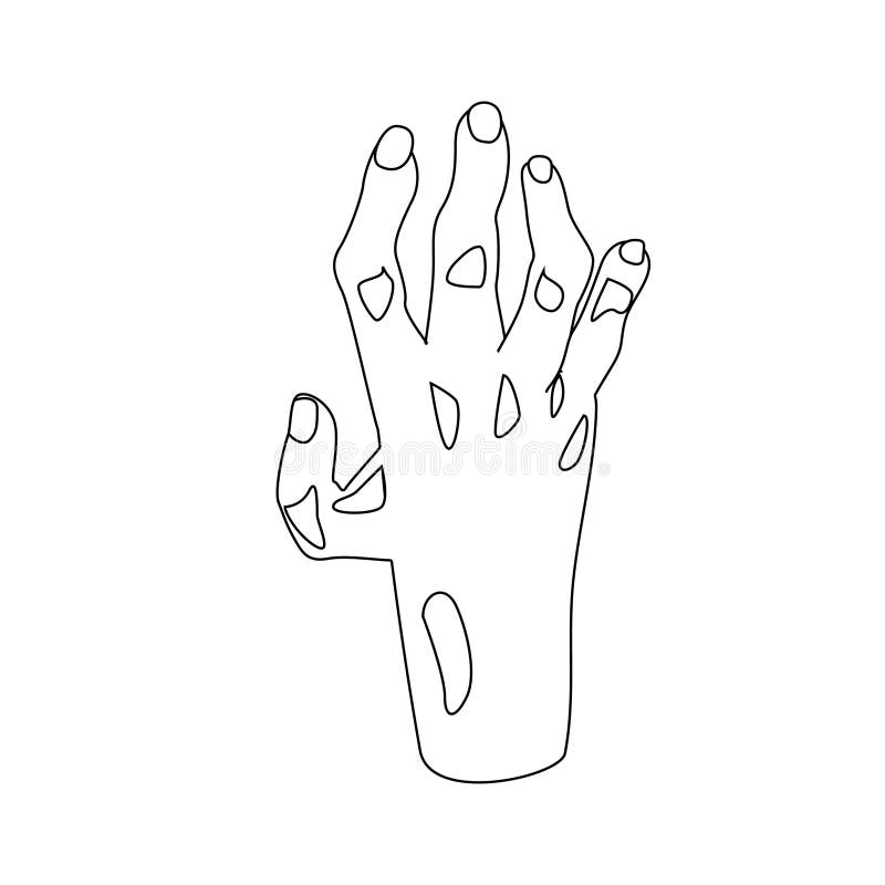 Zombie Hands Pattern Stock Illustrations – 88 Zombie Hands Pattern ...