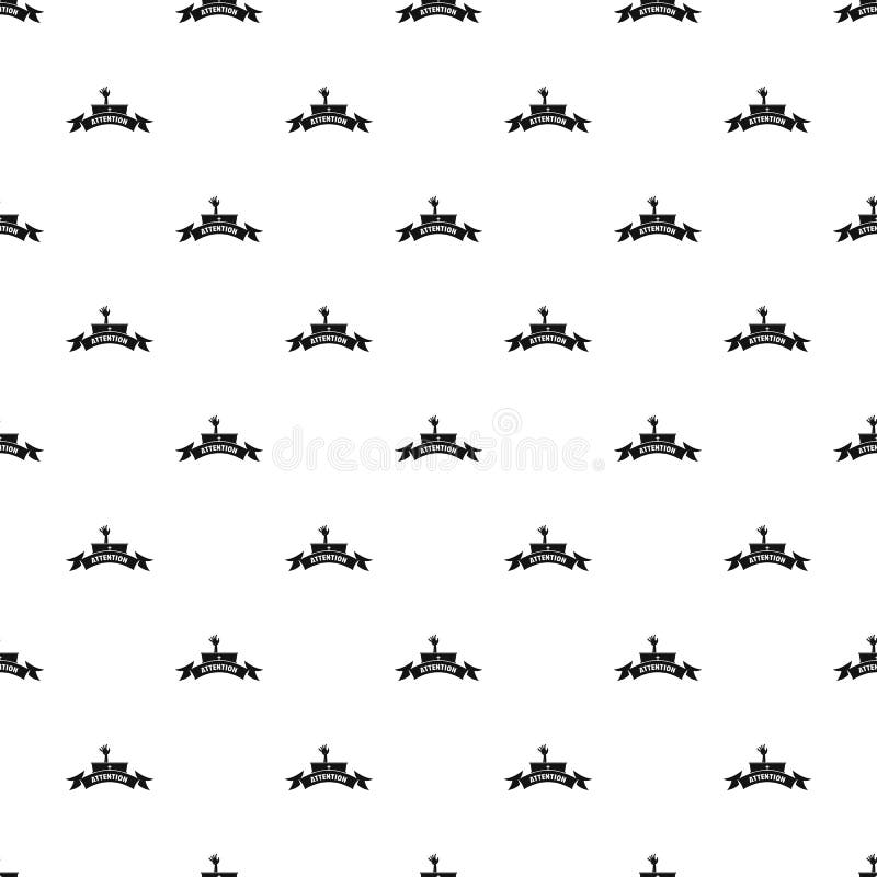 Zombie Night Pattern Vector Seamless Stock Vector - Illustration of ...