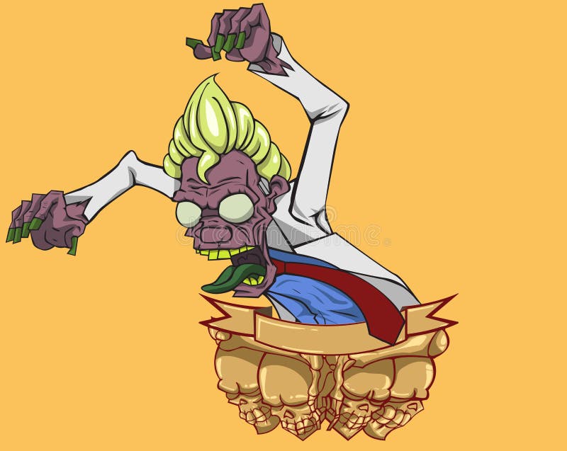 Zombie Vector and Illustration. Stock Vector - Illustration of vector ...