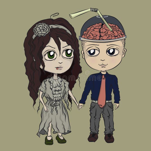 Zombies stock vector. Illustration of head, halloween - 59841590