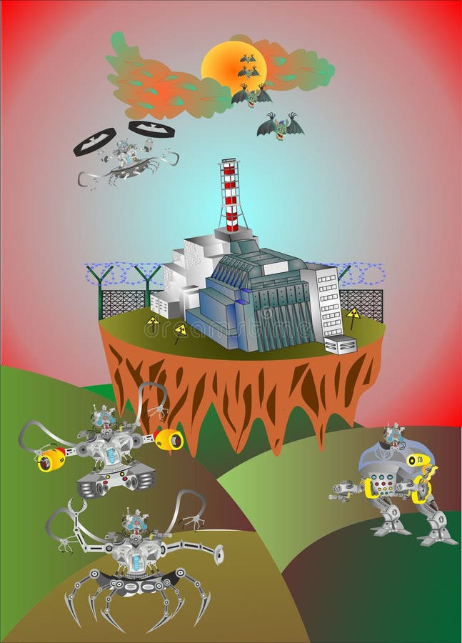 Chernobyl Ilustraciones Stock, Vectores, Y Clipart – (1,708 ...