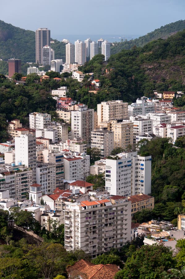 Zonas Urbanas De Rio De Janeiro Foto de archivo - Imagen de comunidad ...
