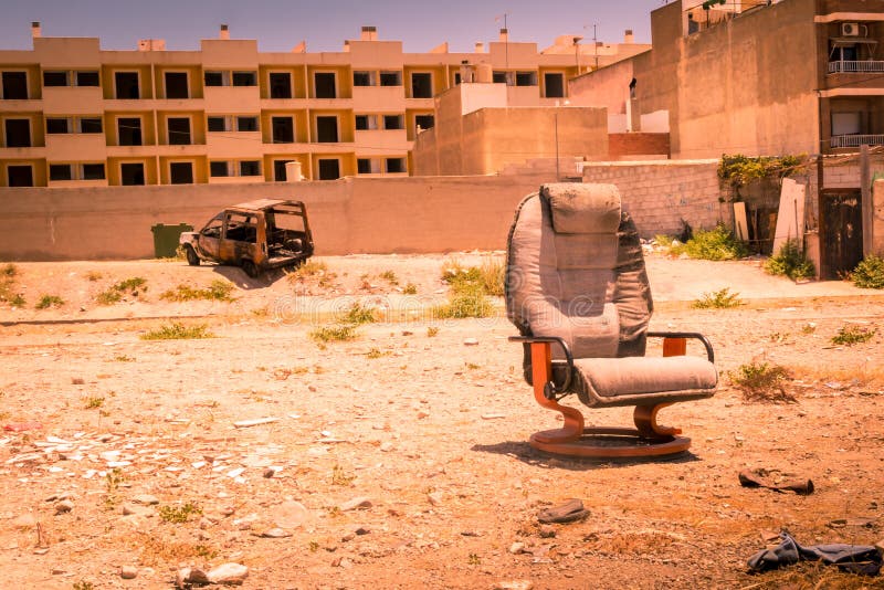 Zone of War, Abandoned Area Stock Image - Image of battle, islamic ...