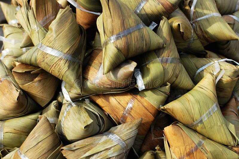 Zongzi,sticky Rice Dumpling Stock Photo - Image of rice, festival: 13086604