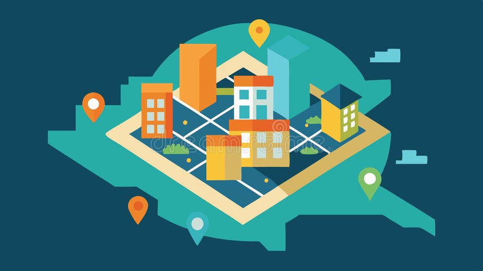 Zoning and Development a Visual Representation of a Digital Mapping ...