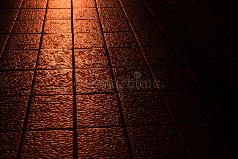 De Rode Vloer Van De Tegel Van De Klei Stock Foto - Image of hoek ...