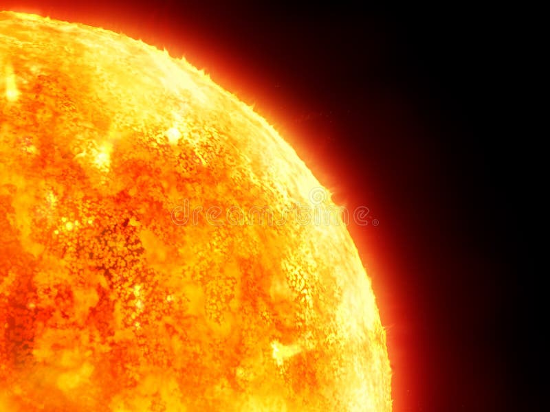 Zonnestelsel - zon stock illustratie. Illustration of planeet - 18584157