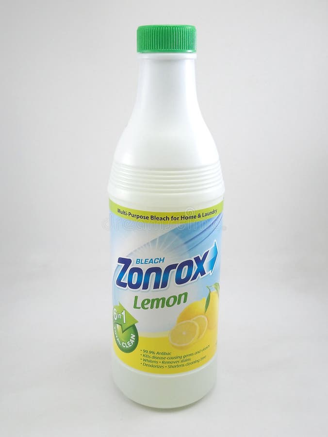 Zonrox Bleach Lemon in Manila, Philippines Editorial Photography ...