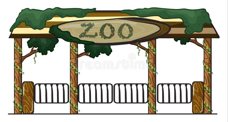 Zoo Gate Drawing