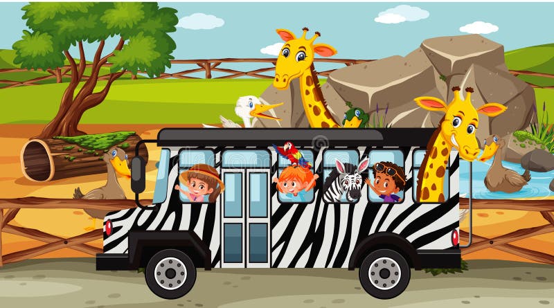 Zoo Bus Stock Illustrations – 376 Zoo Bus Stock Illustrations, Vectors ...