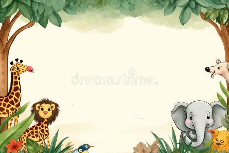 Zoo Themed Background Large Copy Space - Stock Picture Backdrop Stock ...