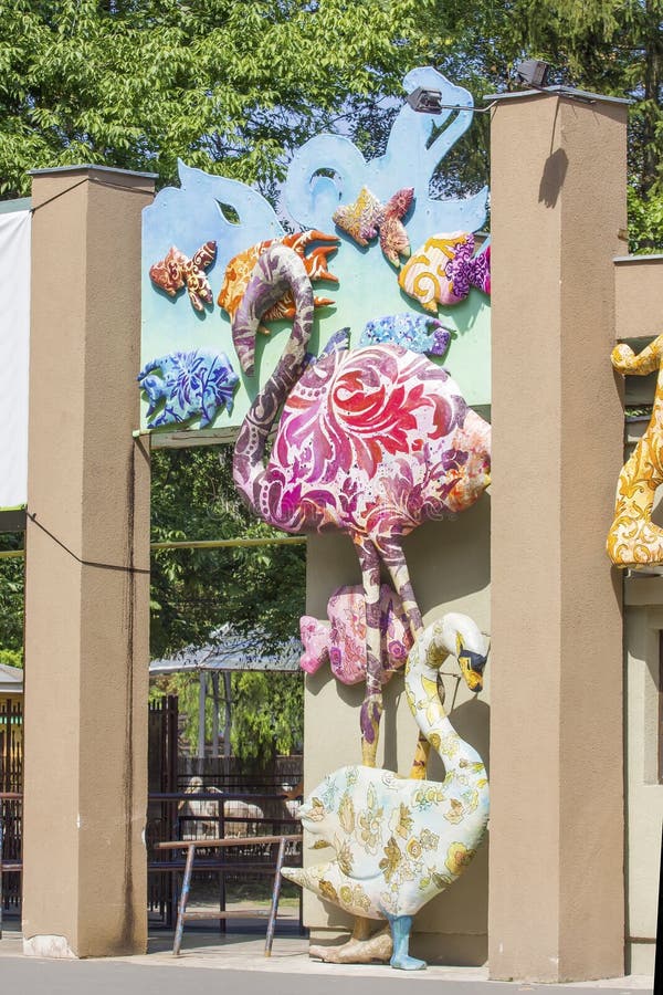 Zoo wall stock image. Image of garden, entertain, coloury - 56878015