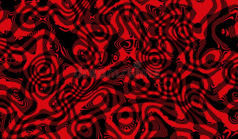 Zoom Anime Red-black Speed Line Anime for Comic Stock Illustration ...