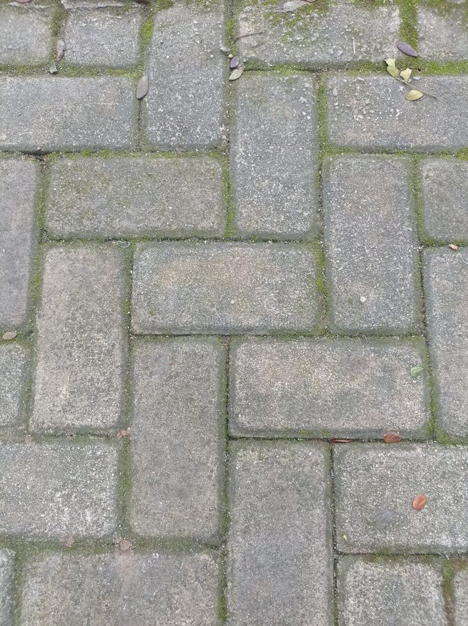 Zoom in Block Pattern on Street Stock Image - Image of zoom, street ...