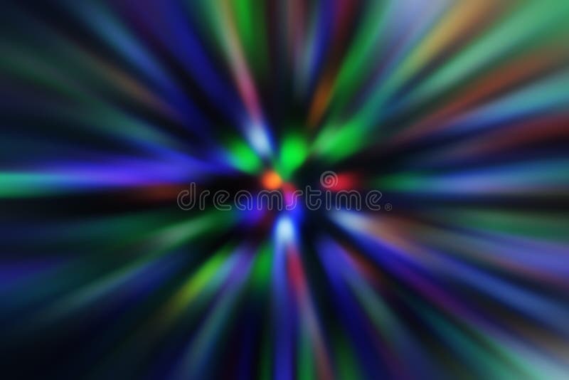 Zoom Effect Disco Light Colorful for Background, Multicolor Light Beam ...