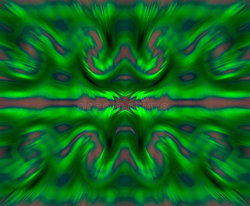 ZOOM EFFECT on GREEN and GREY REPEAT PATTERN Stock Illustration ...