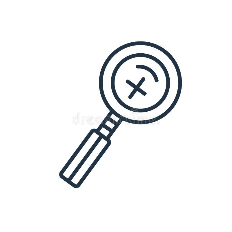 Zoom in Icon Vector Isolated on White Background, Zoom in Sign Stock ...