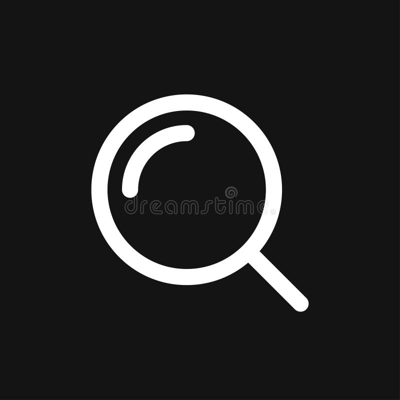 Zoom Icon Vector Sign Symbol for Design Stock Illustration ...